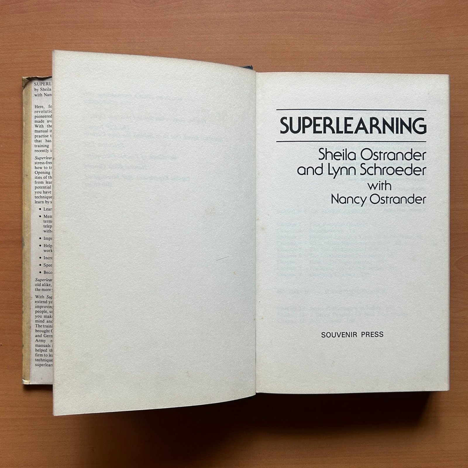 Superlearning - Sheila Ostrander · Lynn Schroeder · Nancy Ostrander ...